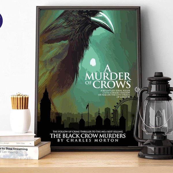 Murder of Crows Poster - Etsy