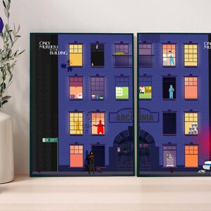 Only Murders Inspired - Arconia Windows (street Level Left) - A4/A3 ...