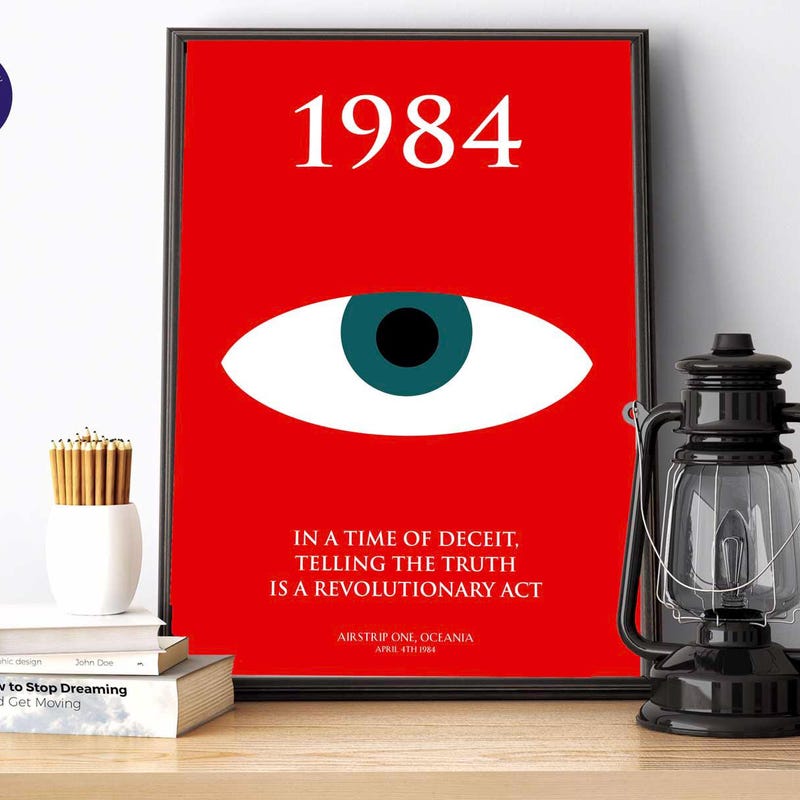 1984 Big Brother Poster - Etsy
