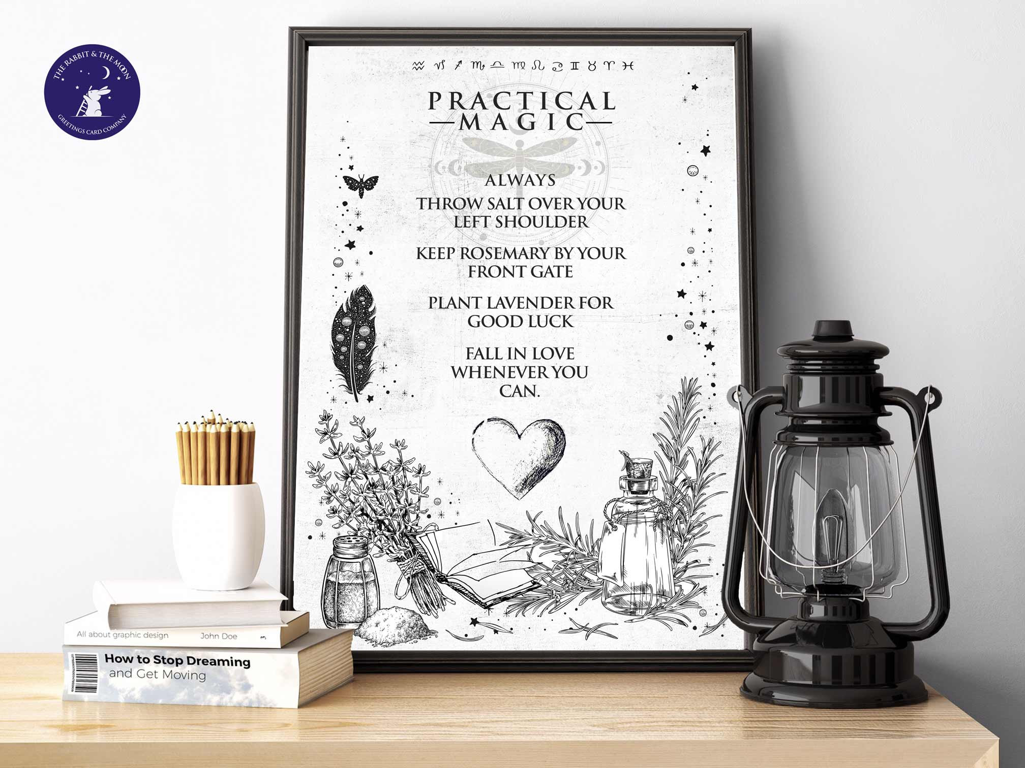 Practical Magic Inspired Spell Poster A4 A3 Prints Framed - Etsy UK