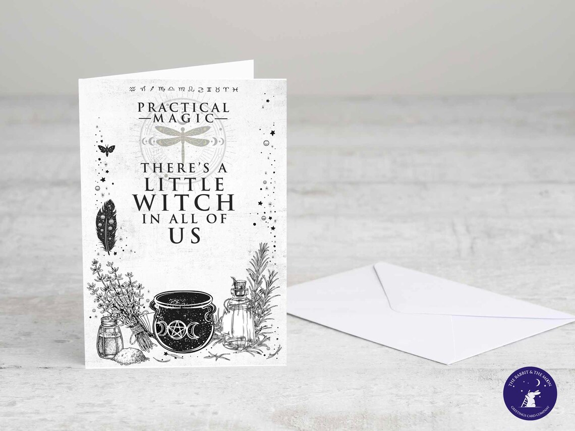 Practical Magic Inspired - Little Witch in All of Us - A4 A3 Prints ...