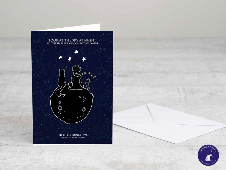 The Little Prince Stars, Inspired Design - A4 Prints, Framed Prints ...