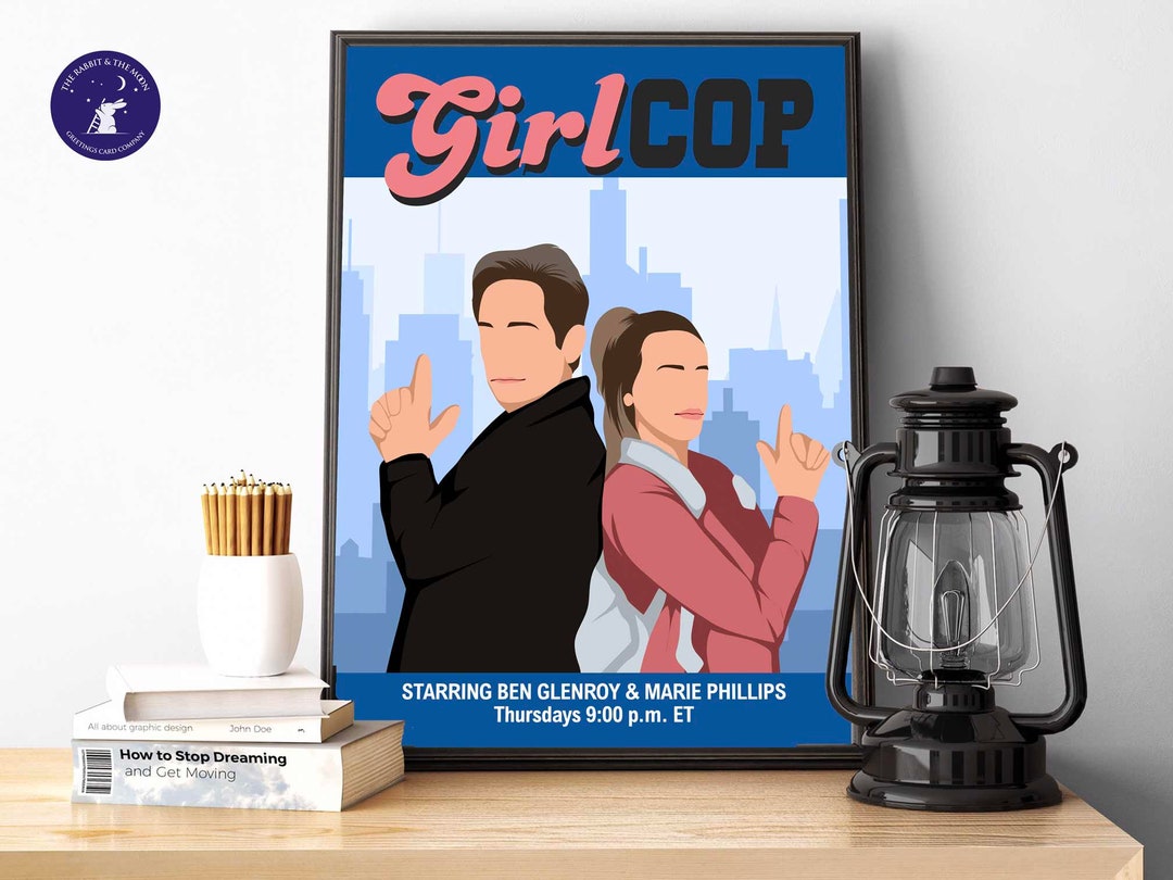 Only Murders Inspired - Girl Cop -ben Glenroy & Marie Phillips- A4/A3 ...