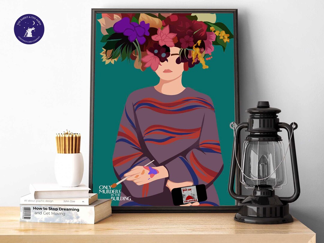 Only Murders Inspired - Mabel Frida Kahlo Design - A4/A3 Print ...