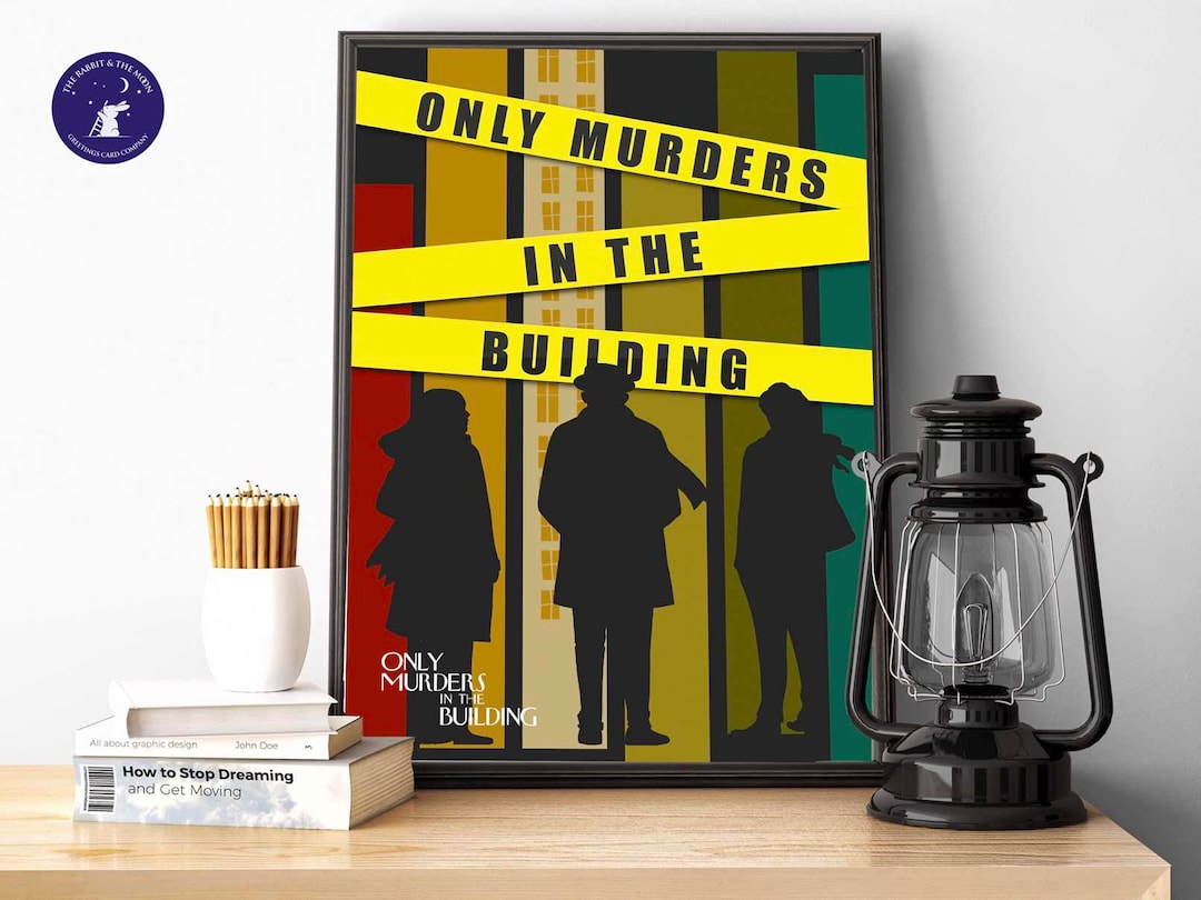 Only Murders Inspired - Crime Scene - A4/A3 Print, Greetings Card ...