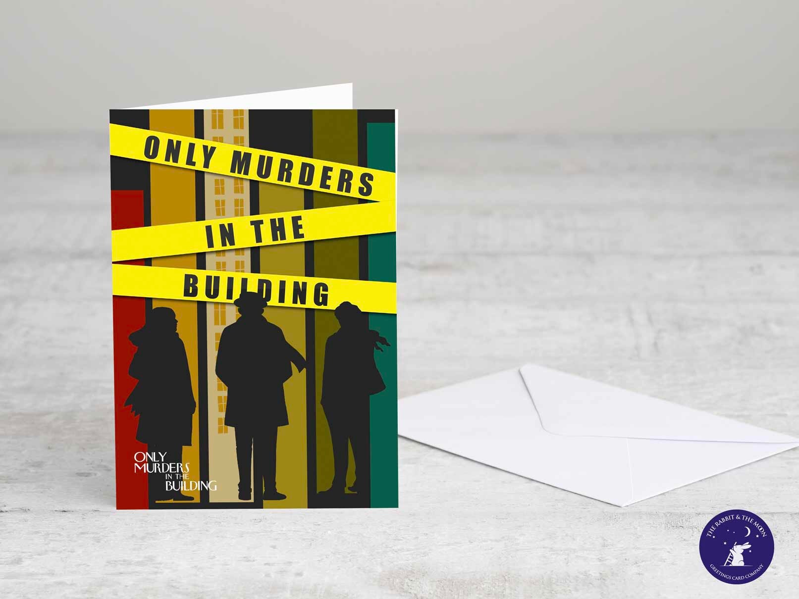 Only Murders Inspired - Crime Scene - A4/A3 Print, Greetings Card ...