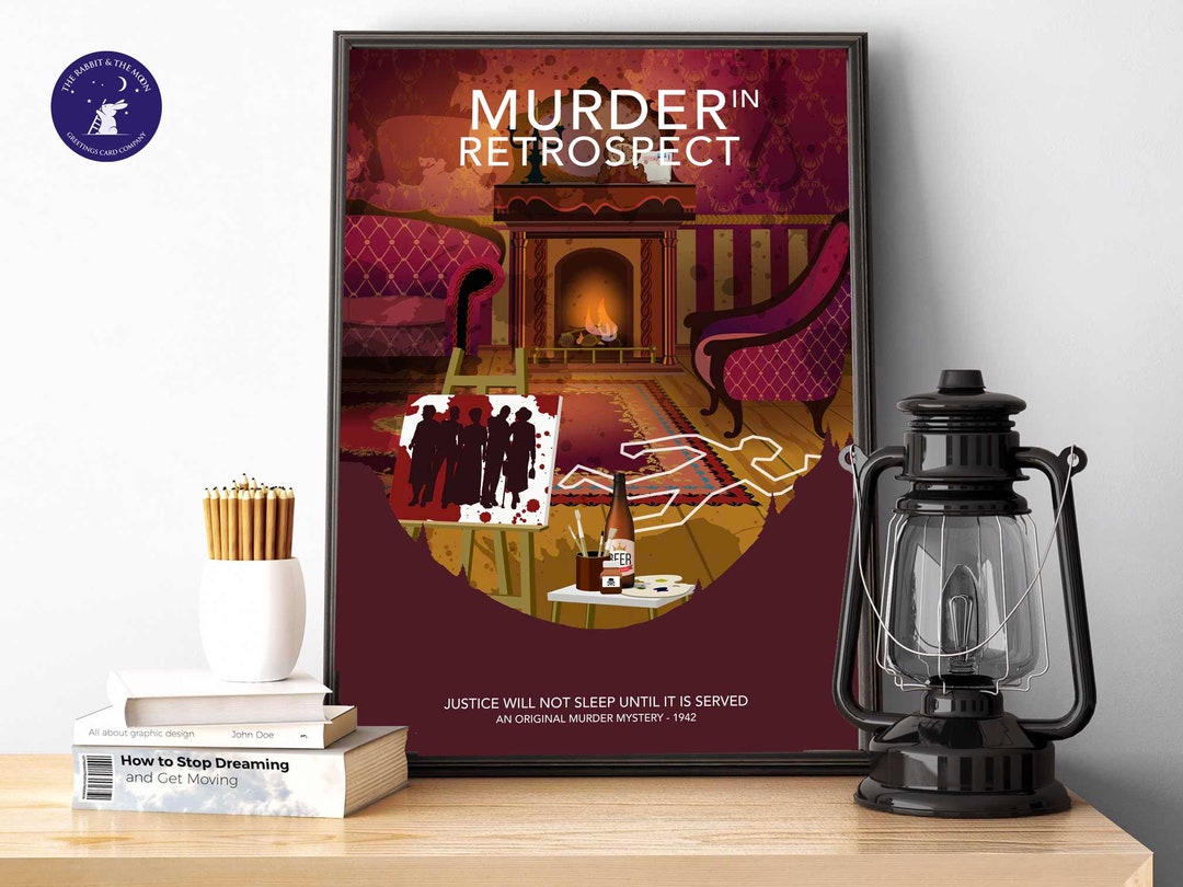 Murder in Retrospect / Five Little Pigs , Inspired Design A4/A3 Prints ...