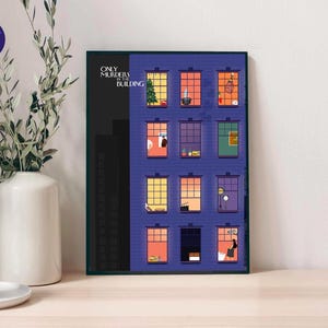 Only Murders Inspired - Arconia West Side Windows (left) - A4/A3 Prints ...