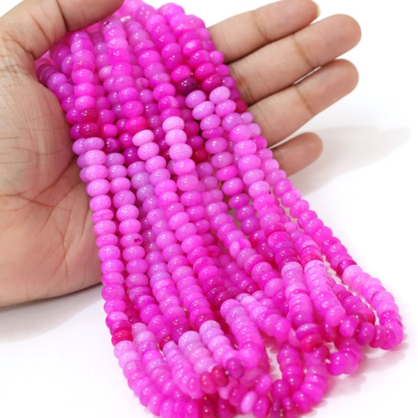 Pink Gemstone Beads - Etsy