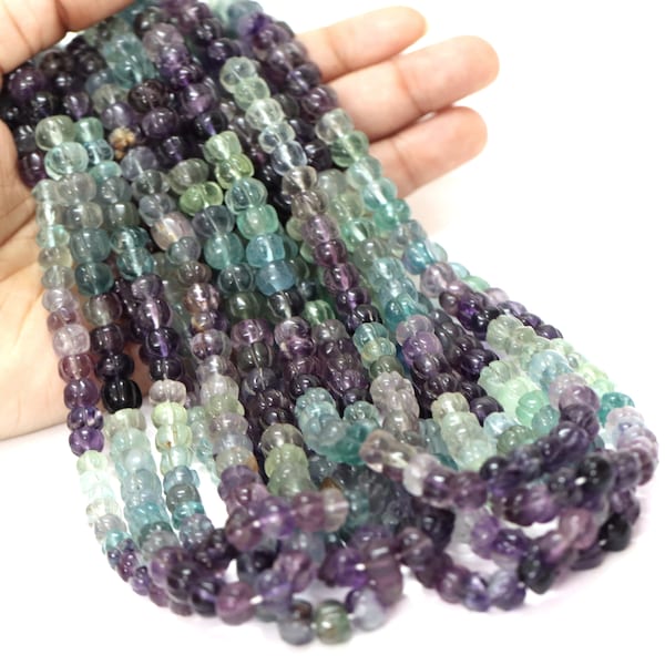 Carved Melon Beads - Etsy