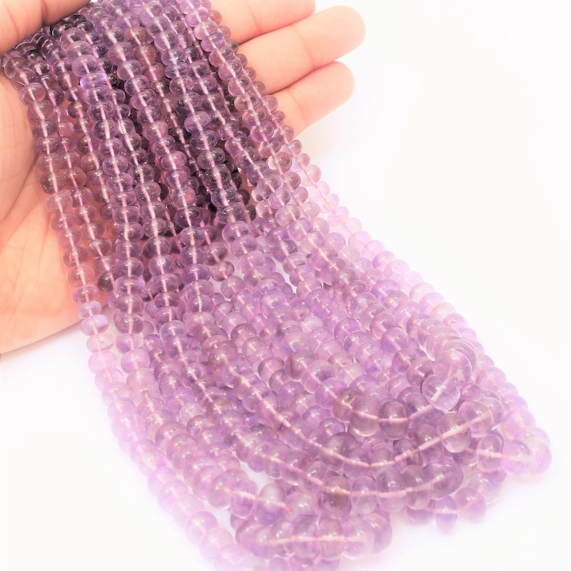 Smooth Amethyst - Etsy