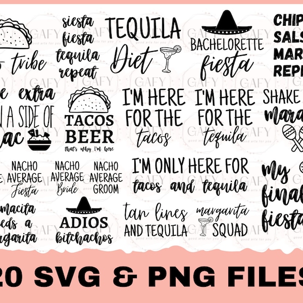 Fiesta Svg - Etsy