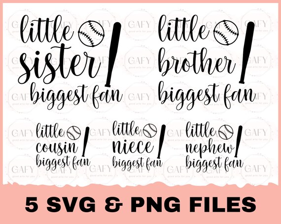 Baseball Svg Bundle Biggest Fan Svg Girl Baseball Shirt Svg | Etsy