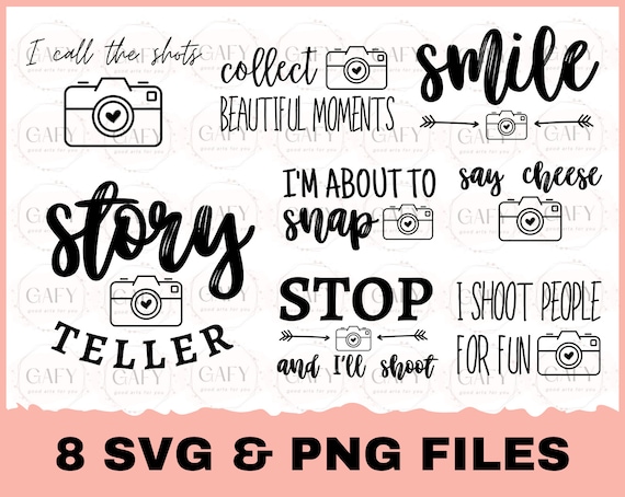 Photographer Saying Svg Photographer Svg Photography Svg | Etsy