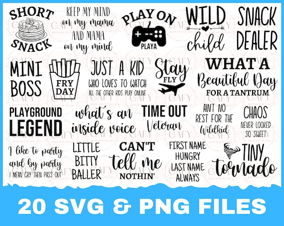 Big Cool Kids Svg Bundle Family Kids Boy Girls Baby | Etsy