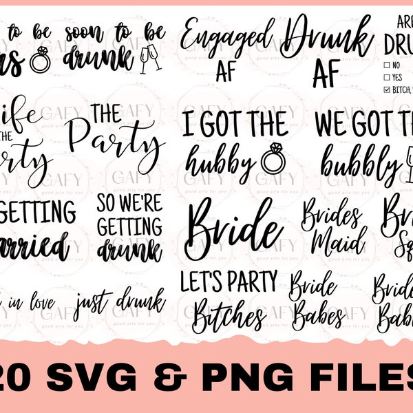 Bachelorette Party Svg - Etsy