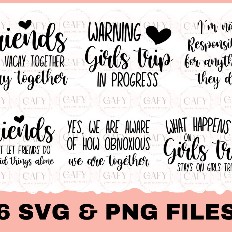 Girls Trip Svg - Etsy