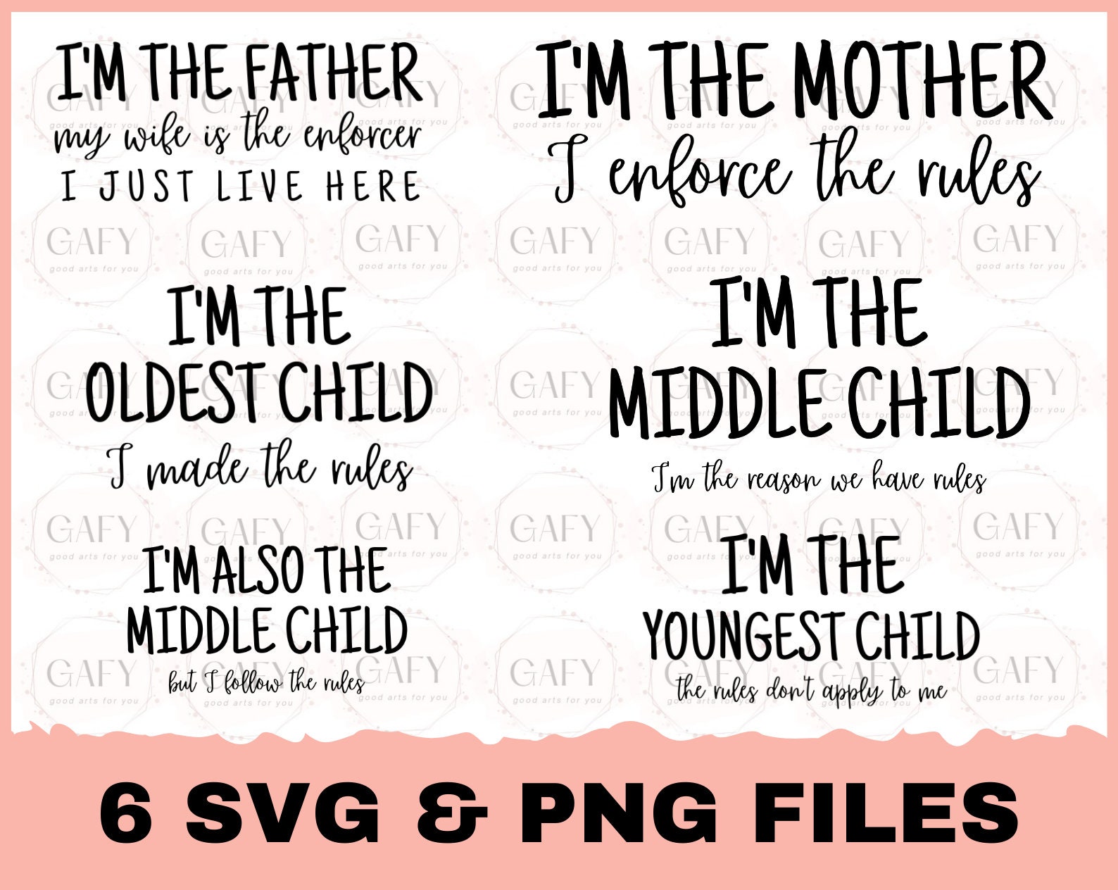 Family Rules SVG Bundle Family Shirts Iron On Family SVG 4 - Etsy