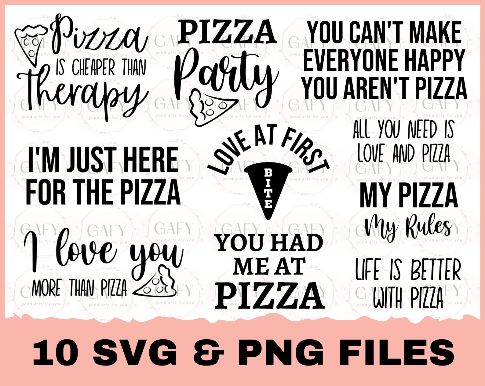 Pizza SVG, Pizza Bundle SVG, Pizza Sayings SVG, Pizza Clipart, Pizza ...