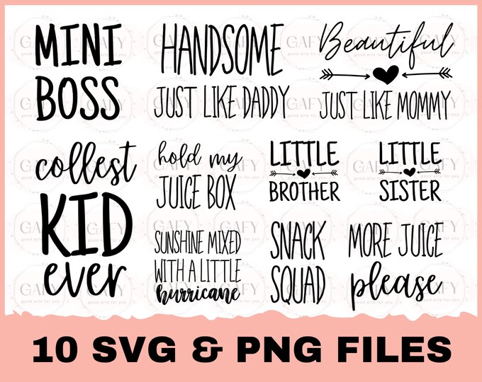 Toddler Svg Bundle | Funny Toddler Svg Bundle | Funny Kids Shirts Svg ...