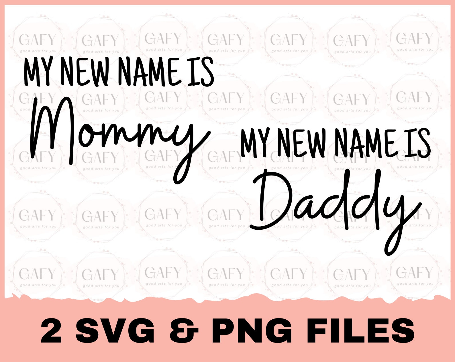 My New Name is Mommy Svg My New Name is Daddy Svg Mama Svg - Etsy