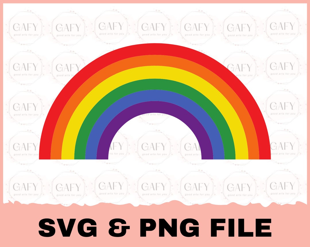 Rainbow Svg Rainbow Clipart Svg Png Studio 3 Cut Files for Cricut and ...