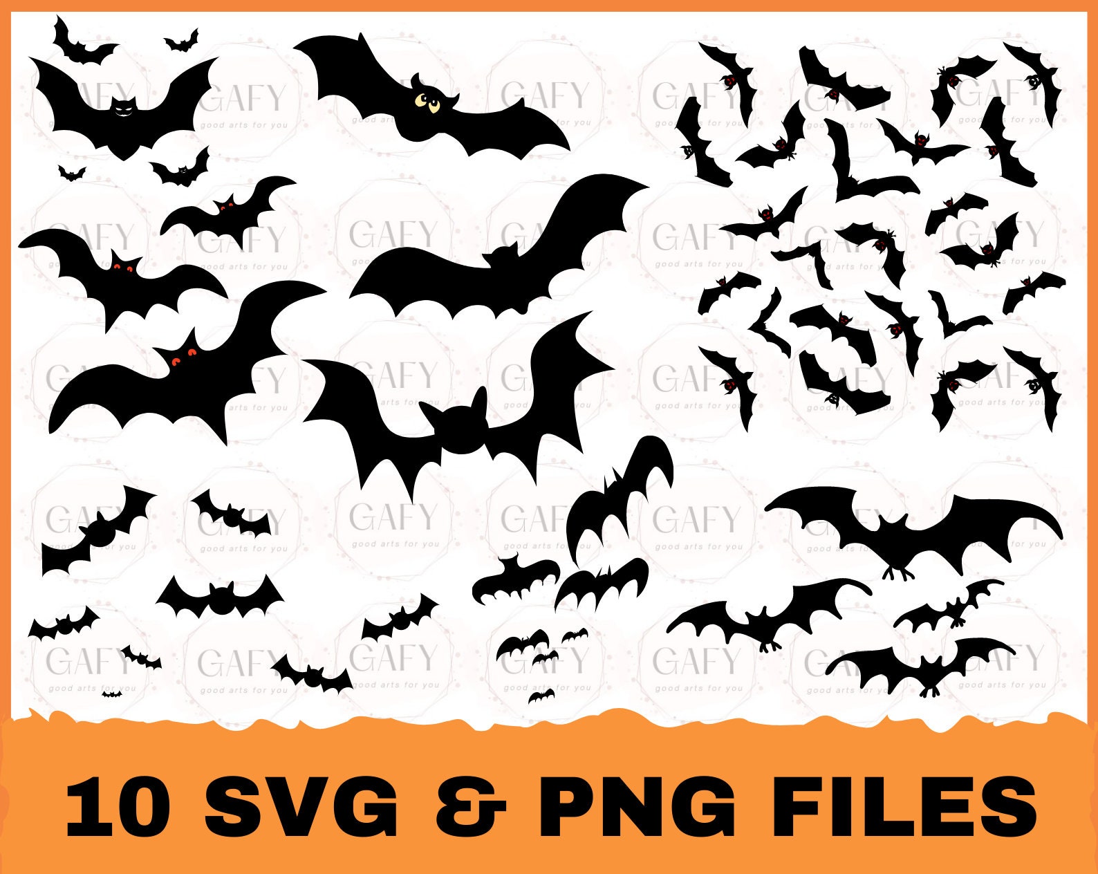 Bat Svg Mundle Multiple Bat Svg Halloween Bat SVG Bat - Etsy