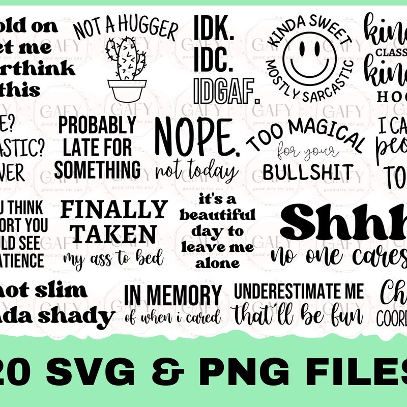 Funny Quotes Svg - Etsy