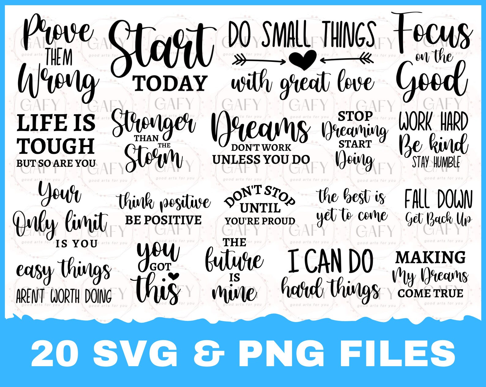 Inspirational Quotes Svg Bundle, Inspirational Svg, Motivational Quotes ...
