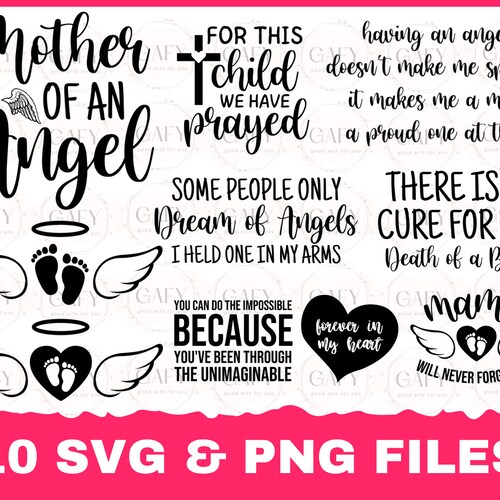 Pregnancy and Stillbirth Svg Pregnancy Loss Svg Infant | Etsy