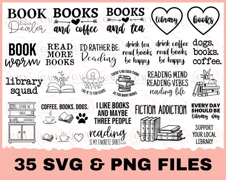 Reading Bundle Svg Reading Quotes Svg Reading Svg Svg Bundle Book Svg ...