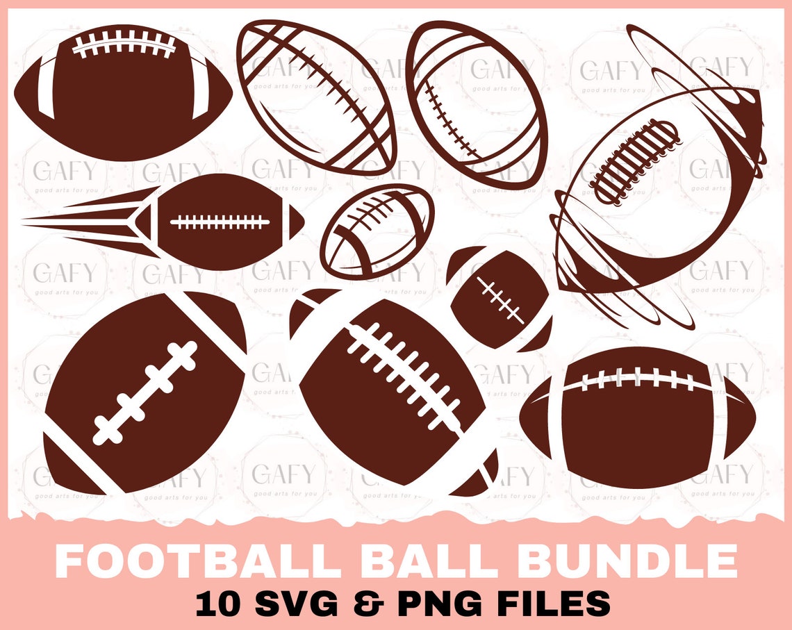 Football Ball Svg Football Svg Football Season Svg Football - Etsy