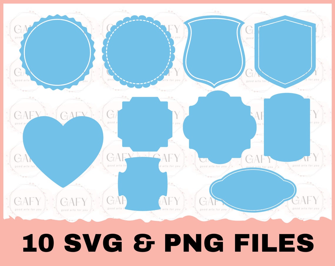 Scalloped Banners Svg Bunting Banners Svg Banners Cut File - Etsy