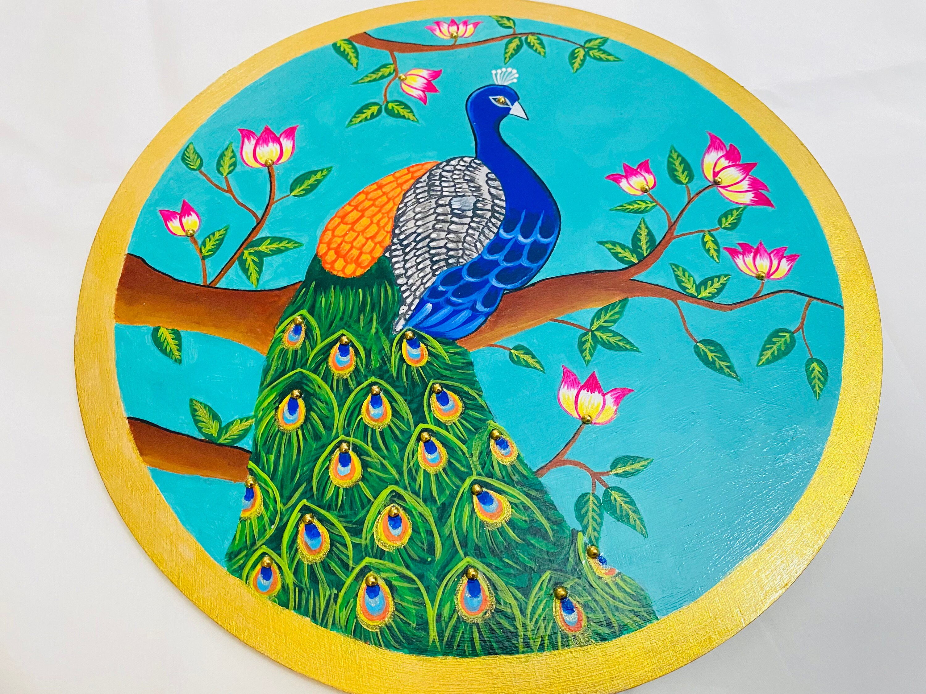 Peacock Poster Board