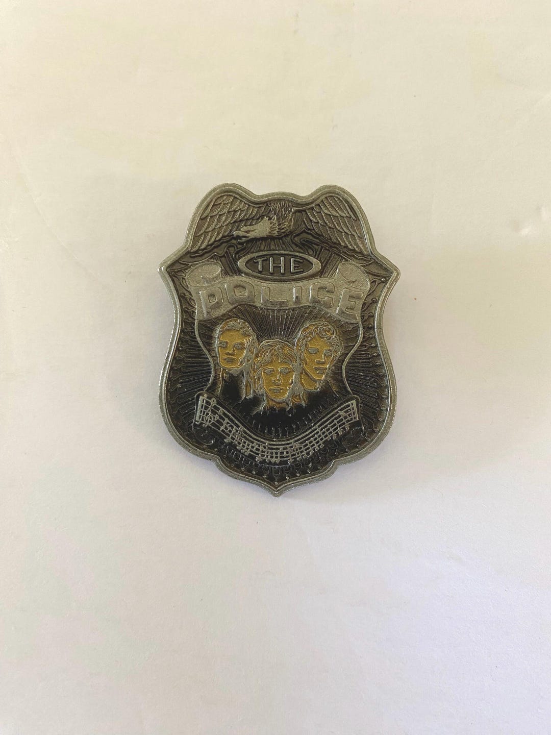 The Police Original Vintage Badge Pin, Pinback, Button 1980’s - Etsy