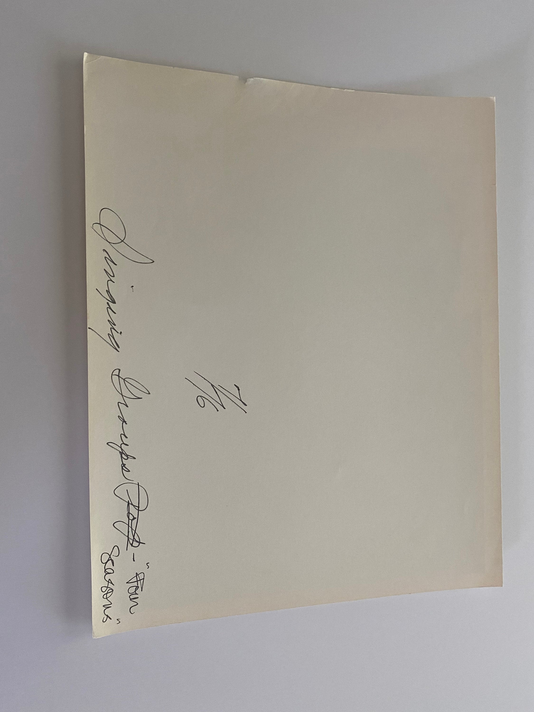 Gerry Polci the Four Seasons Original Promotional Black & White ...