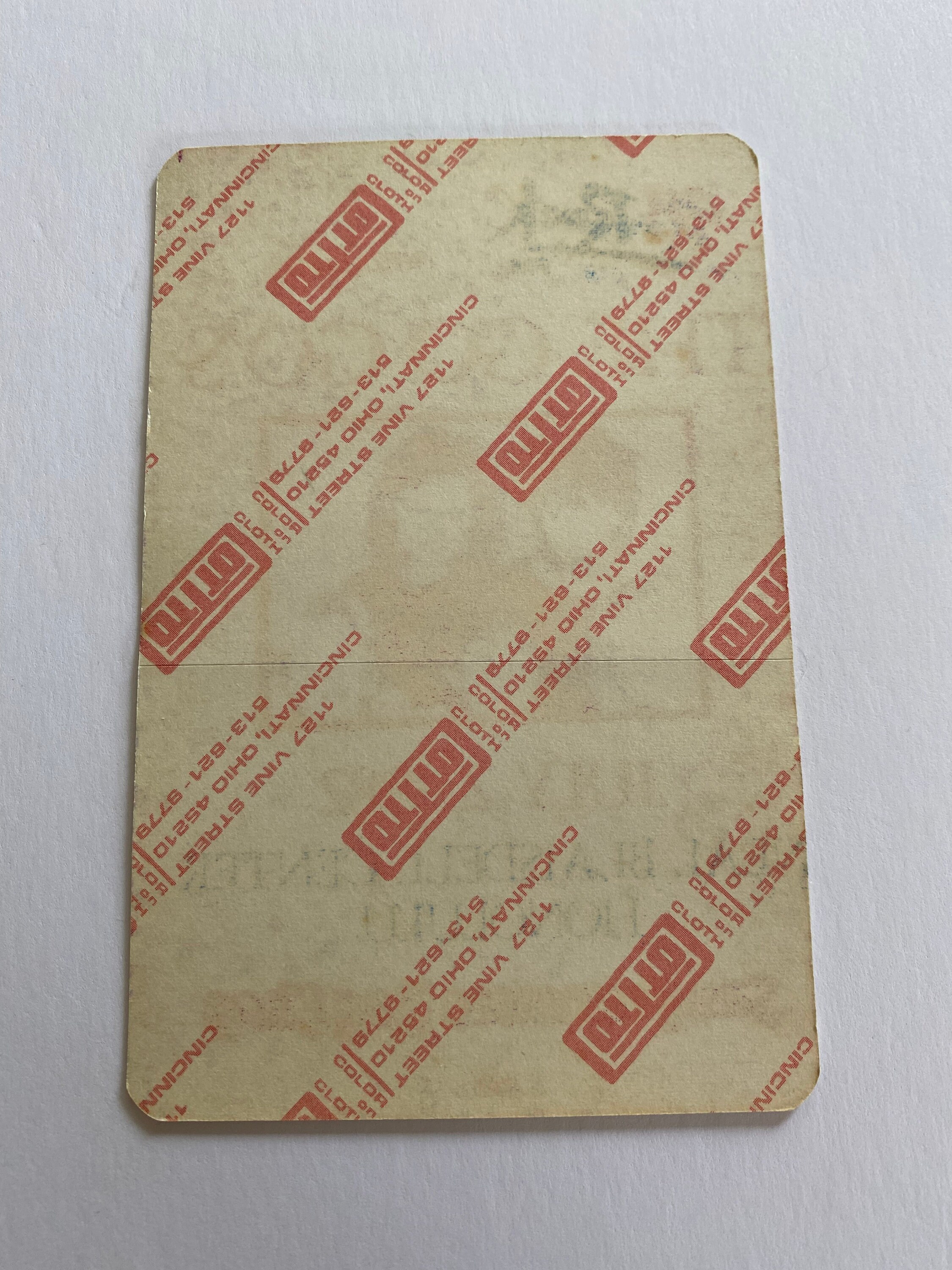 The Go-go's Gogo's Original Cloth Sticker July 2, 1982 Neal Blaisdell ...