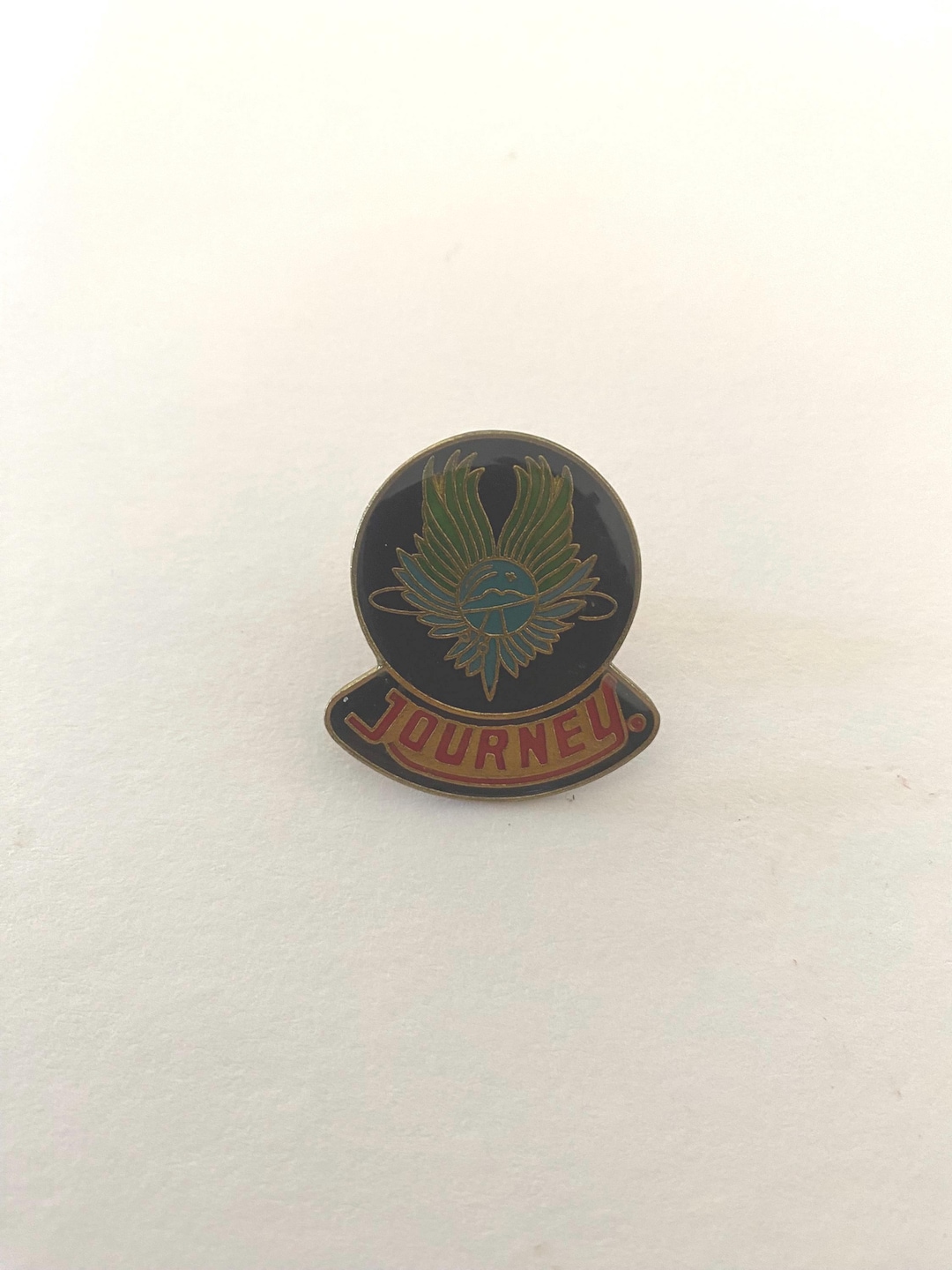 Journey Original Vintage Enamel Pin, Pinback, Button - Etsy