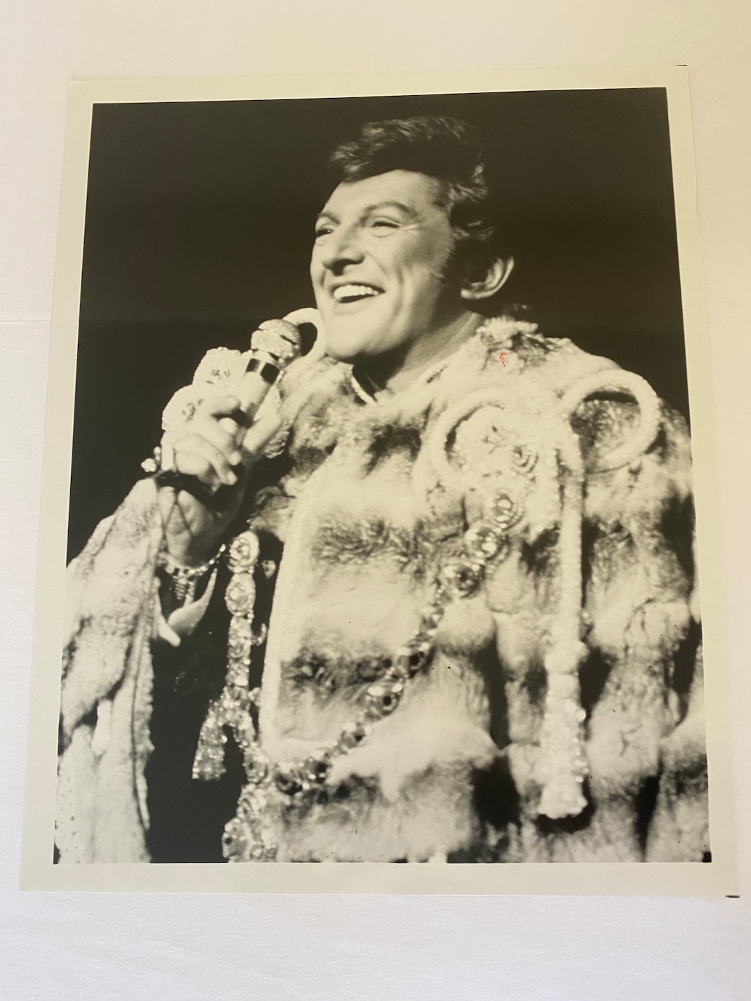Liberace Black & White Performance Photo Copy 8 X 10 - Etsy
