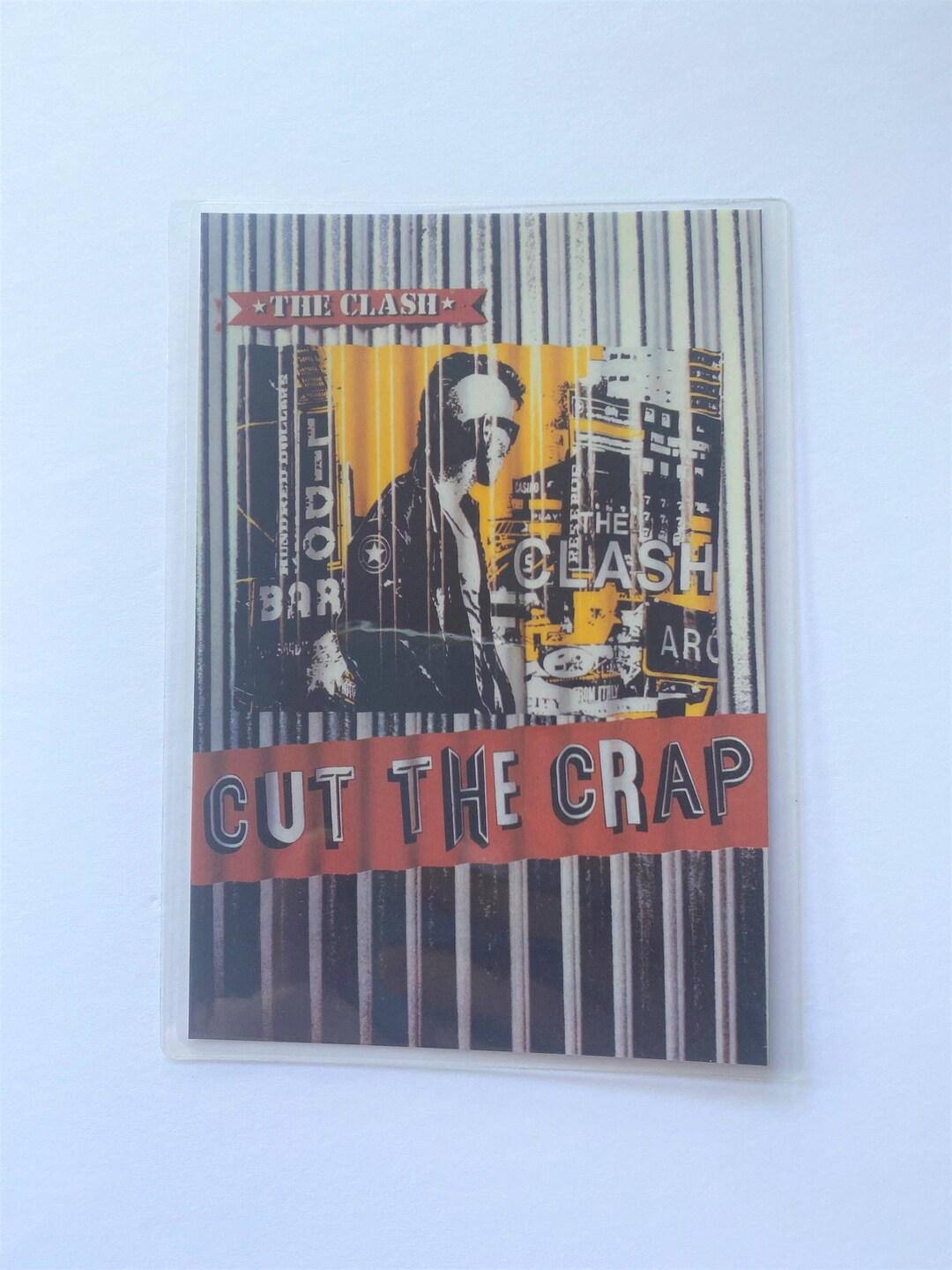 The Clash Cut the Crap Limited Edition Laminated Original Postcard ...