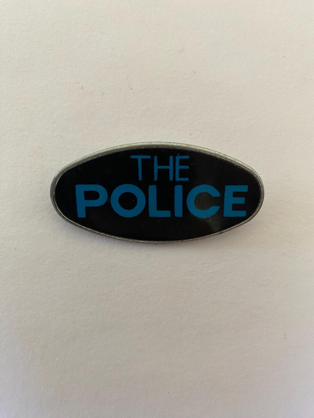 The Police Original Vintage Oval Pin, Pinback, Button - Etsy