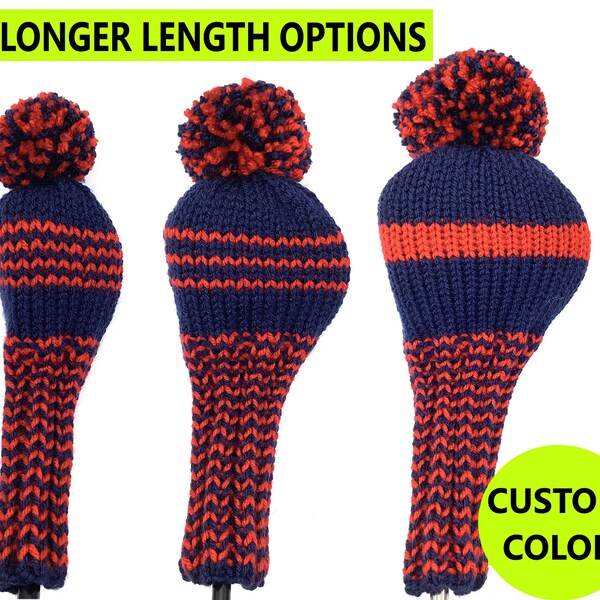 Knit Golf Headcovers - Etsy
