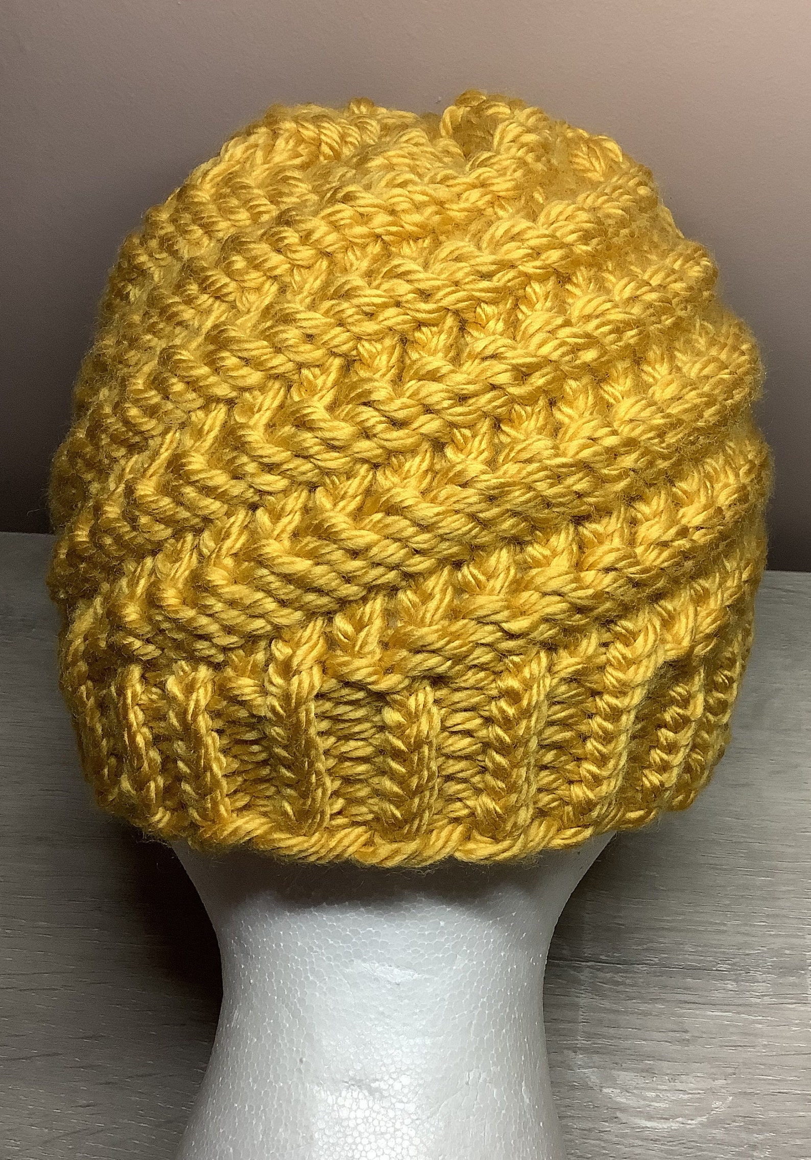 Loom Knit Spiral Hat Pattern Instructions Easy Beginner Level Gift ...