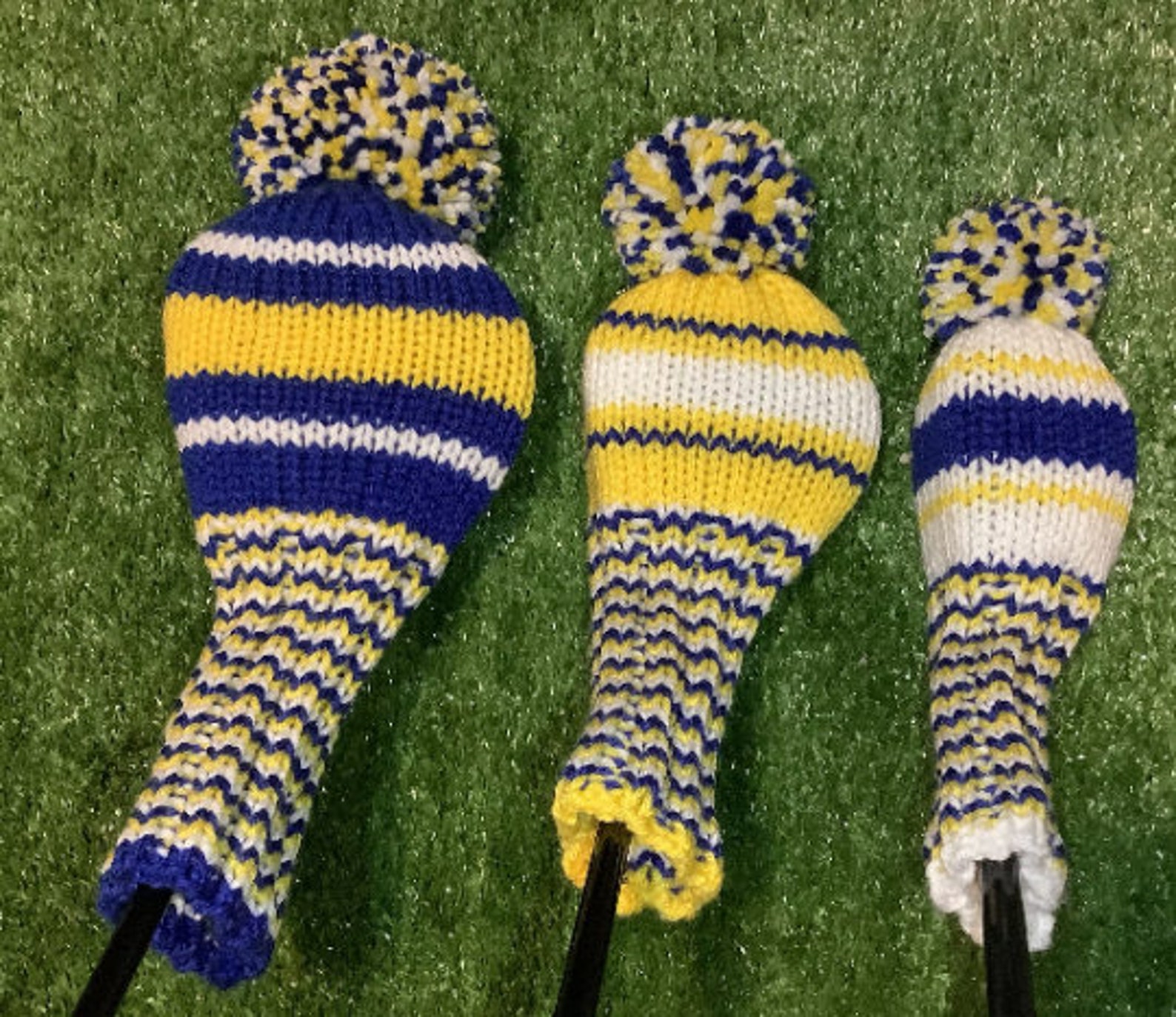 Custom Color Golf Club Headcovers for Driver, Fairway Woods & Hybrids ...