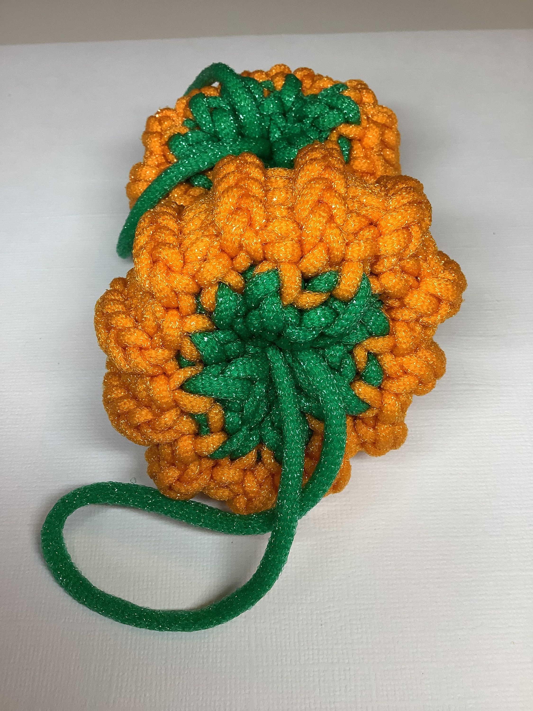 Loom Knit Pattern Pumpkin Dish Scrubby Instructions Easy - Etsy