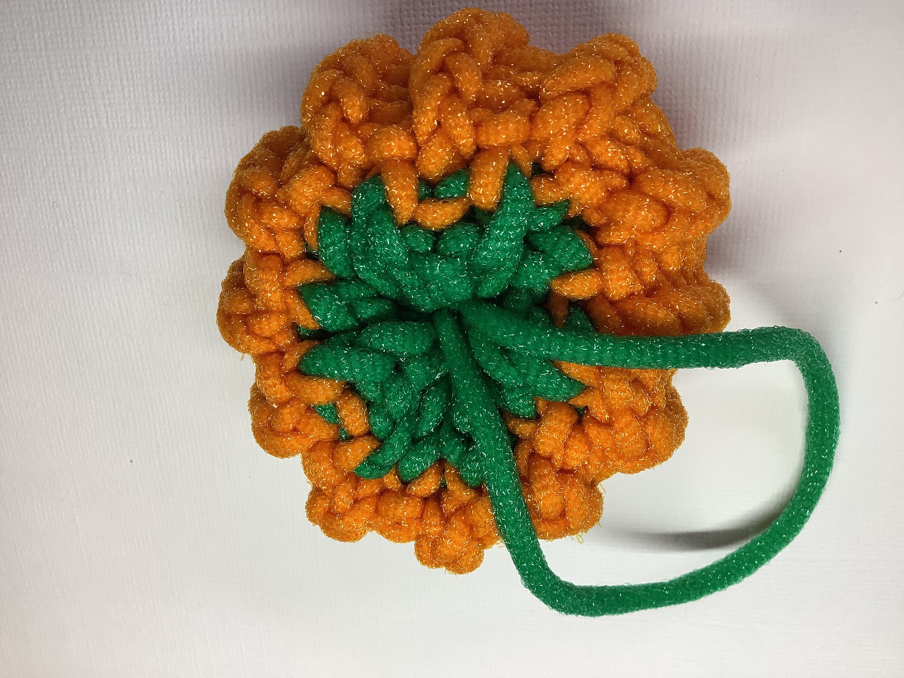 Loom Knit Pattern Pumpkin Dish Scrubby Instructions Easy - Etsy