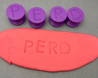 Alphabet Play-dough Stamps - Etsy