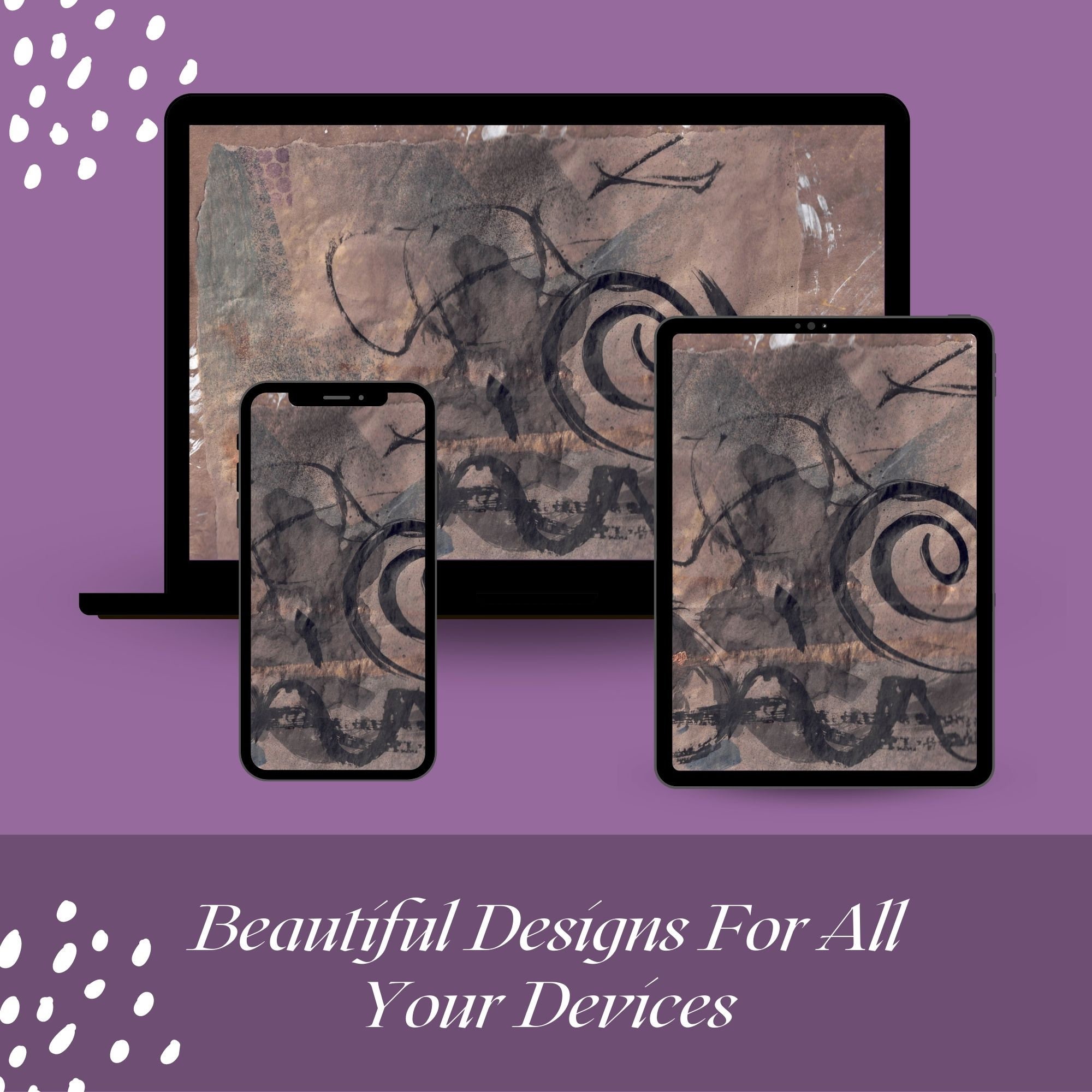 Desktop Wallpaper 'ancient Codes Scroll 1B2.1' for Computer and Zoom ...