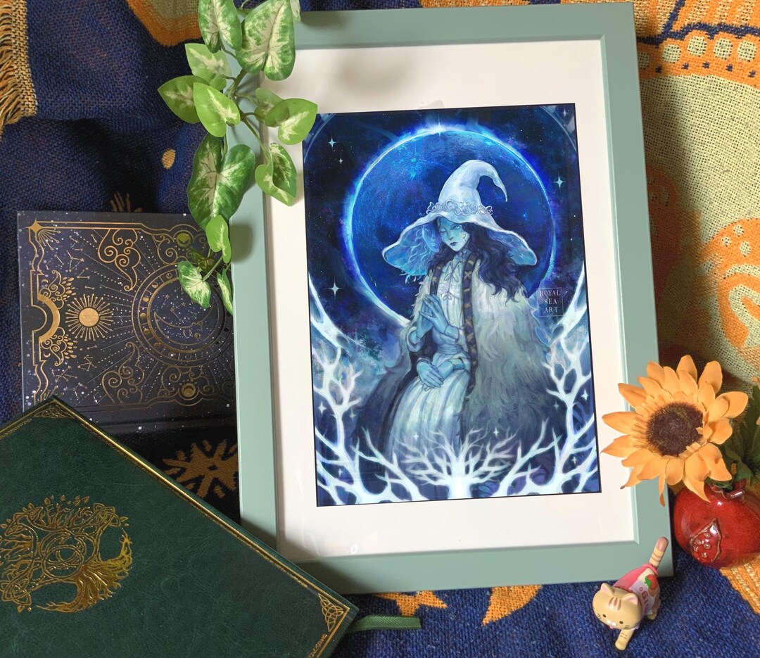 ELDEN RING | Ranni Print Illustration Fromsoft - Etsy