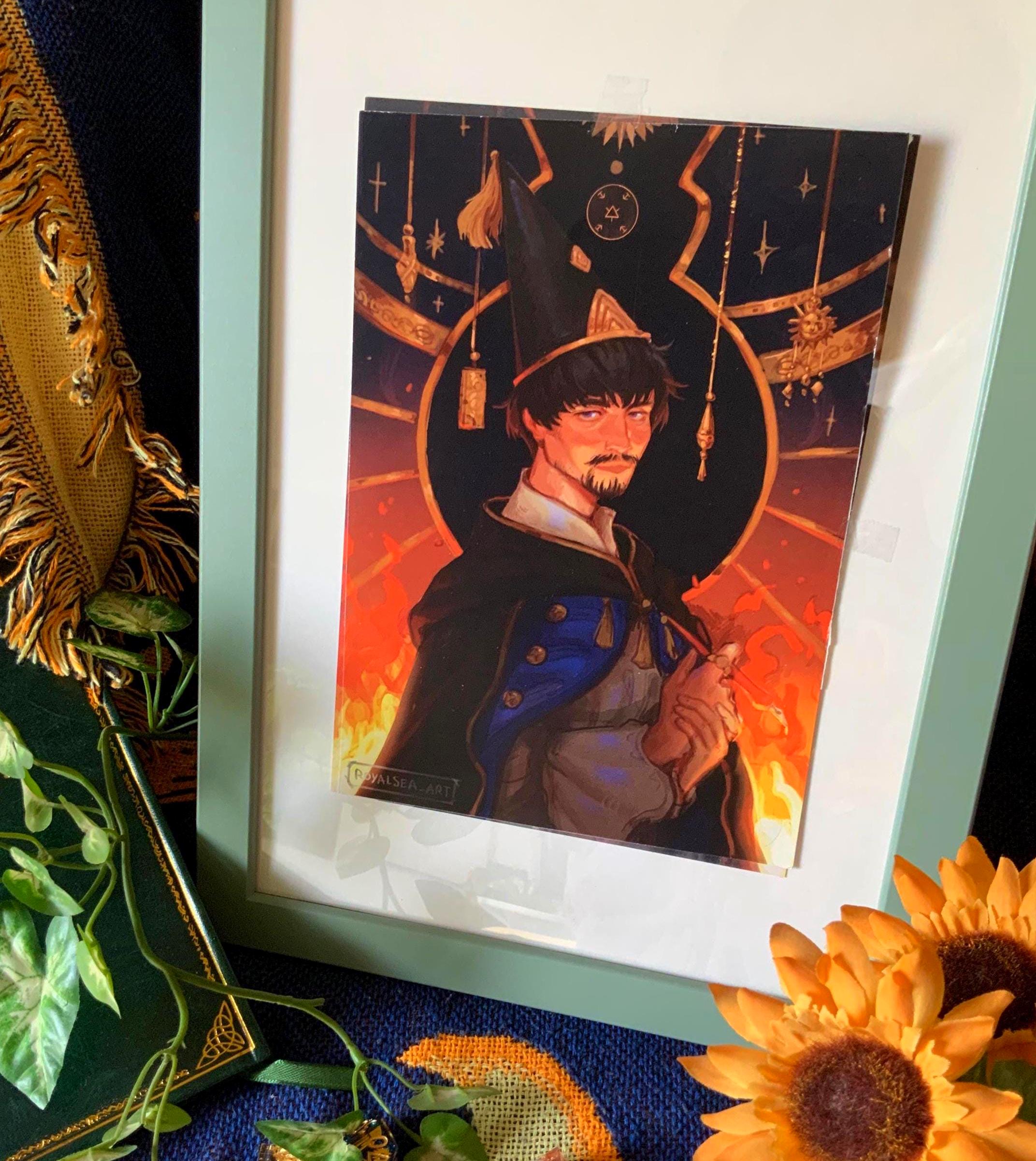 WITCH HAT ATELIER | Qifrey & Olruggio Print Illustration Tongari Boushi ...